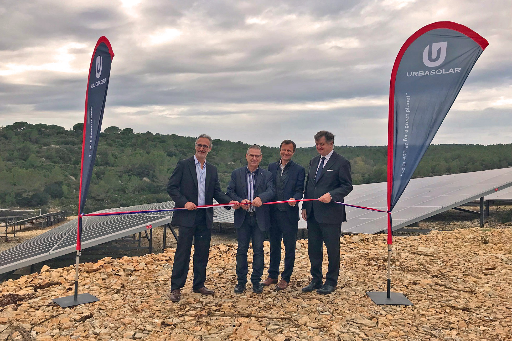 ADP Group is opening its first solar energy plant in France - Urbasolar